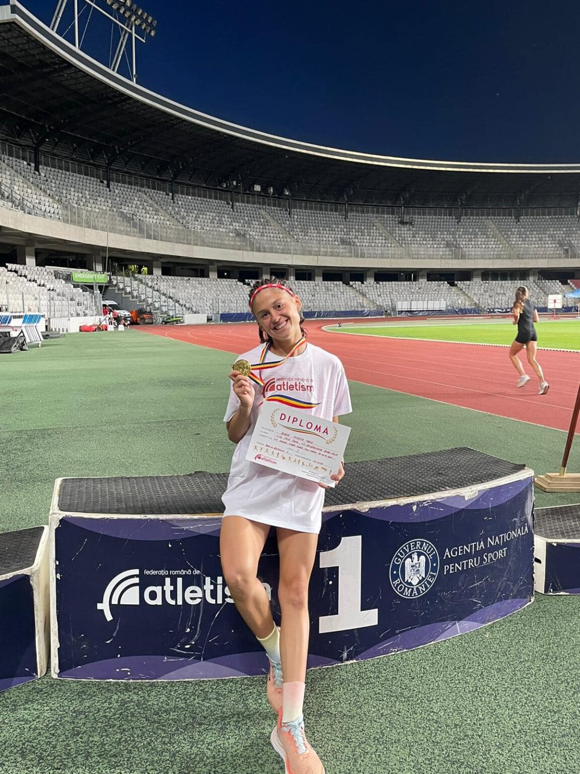 Atleta Mihaela Blaga, campioană națională la 3000 metri obstacole ...